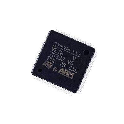 China STMicroelectronics STM32L151VET6 electronic Components Ic Ics Transistor Capacitor 32L151VET6 Chip Identification for sale