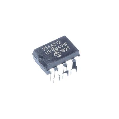 China MICROCHIP 25AA512-I IC Passive Electronic Components Manufacturer Circuito Integrado Dip 20 for sale