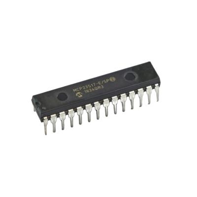 China MICROCHIP MCP23S17 IC Componentes electronics Capacitores Y Transistore SMD COMPON for sale