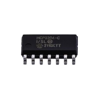 China MICROCHIP MCP3204T IC Electronic Components Caoacitors Elko Original Integrated Circuit for sale