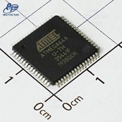 China Atmel ATMEGA64A-AU Microcontroller AVR Architecture 8-bit data bus 64KB flash memory 4KB SRAM ATMEGA64A for sale
