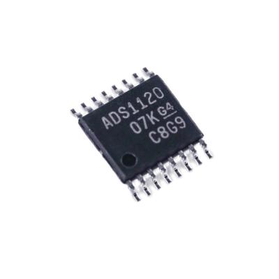 China Analog ADS1120IPWR Types Of Microcontroller Picture ADS1120IPWR Electronic Components Ic Chip PQFP for sale