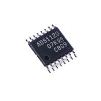 China Analog ADS1120IPWR Lowest Cost Microcontroller ADS1120IPWR Electronic Components Electronic Ic Chips for sale