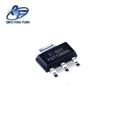 China Capacitors Resistors Integrated Circuits ON/FAIRCHILD FQT13N06L SOT-223 Electronic Components ics FQT13N Pic24fj128ga308-i/pt for sale