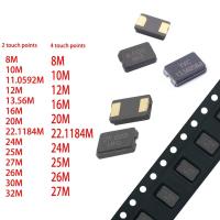 China Crystal Oscillator 22.1184MHz YXC 3215 3.2x1.5mm 12.5pF SMD 32.768KHz Xtal Quartz Crystal Oscillator 32.7680KHz for sale