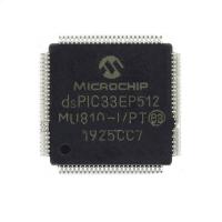 China Microcontroller TQFP-100 MCU Original New Ic Chip Electronic Components Integrated DSPIC33EP512MU810-I/PT for sale