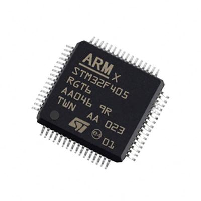 China Stm32f Mcu 32-Bit Arm M4f Risc 1024Kb Flash 2.5V/3.3V 64-Pin Lqfp STM32F405RGT6 for sale