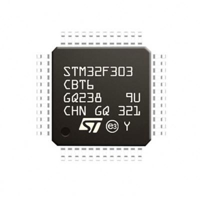 China Cortex M4 RISC 128KB Flash 2.5V/3.3V ST Original MCU LQWP48 STM32F303CBT6 for sale
