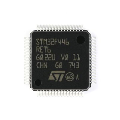China Stm32f446 Stm32f746g Stm32f446re Lqfp-64 Arm -M4 32-Bit Microcontroller Mcu STM32F446RET6 for sale