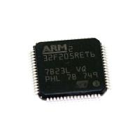 China STM32 ARM Cortex M3 RISC 512KB Flash 2.5V/3.3V 64-Pin LQFP Tray STM32F205RET6 for sale