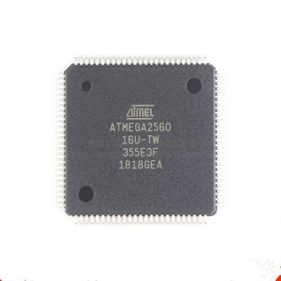 China Electronic Components Supplies AVR Microcontroller IC Chip ATMEGA2560 chip ATMEGA2560-16AU for sale