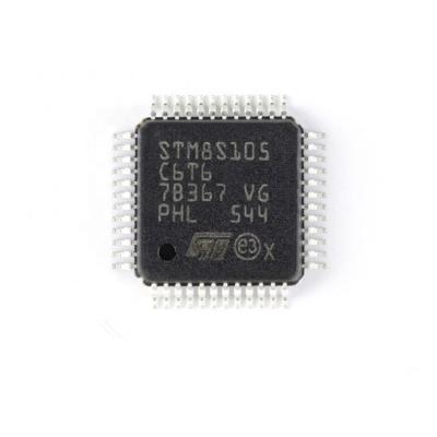 China Wholesale Integrated Circuits electronic components IC parts LQFP48 stm8s105c6t6 for sale