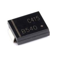 China SMD DIODE SCHOTTKY B540 40V 5A SMC DO-214AB MBRS540T3G for sale