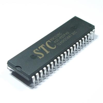 China Integrated Circuit STC89C52RC-40I-P DIP40 STC89C52 BOOM LIST for sale