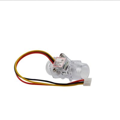 China YF-S201C High Accuracy Tubine Flowmeter Visible Transparent Material Water Flow Sensor for sale