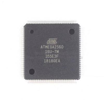 China Original ATMEGA2560-16AU ATMEGA2560 Microcontroller IC Integrated Circuit TQFP100 Smd Ic for sale