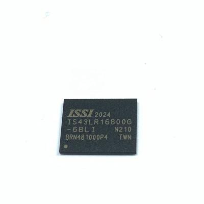China Ic Chip New Original  DRAM 128MBIT PARALLEL 60TFBGA IS43LR16800 IS43LR16800G-6BL for sale