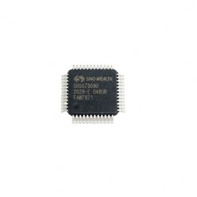 China New SH367309U-1U/048UR QFP48 SH367309U Electric Vehicle Lithium Battery BMS Protection Management IC Electronic Components for sale