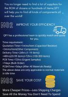 China One stop bom list services Passive Components Capacitor Inductor Discrete semiconductor Diodes Connector Transistor Resistor for sale