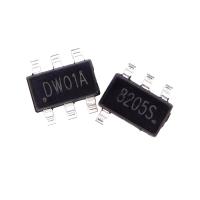 China Power switching DW01+8205S-FM-SOT-23-6 DW01+8205S-FM for sale