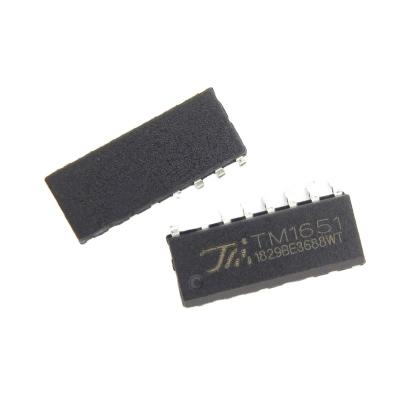 China Driver IC TM1651 TM SOP 16 TM1651 TM SOP 16 Dual H-bridge motor driver Electronic Components Integrated Circuit for sale