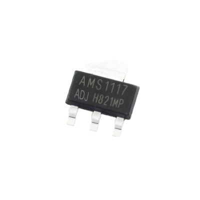 China Buck regulator AMS1117-ADJ-AMS-SOT-89 ICs chips Electronic Components for sale