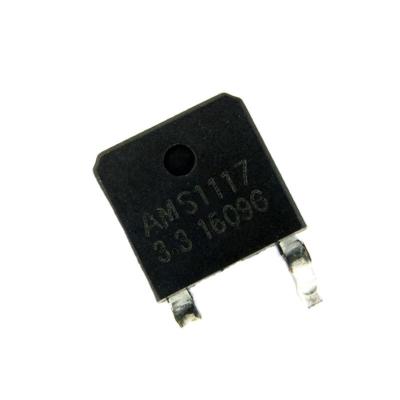 China AMS1117 3.3 AMS TO-252 Electronic Components Storage ic chips AMS1117 3.3 TO-252 for sale