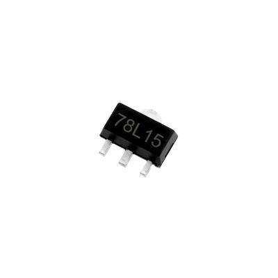 China 78L15 SOT 89 Electronic Components Storage ic chips 78L15  SOT-89 for sale