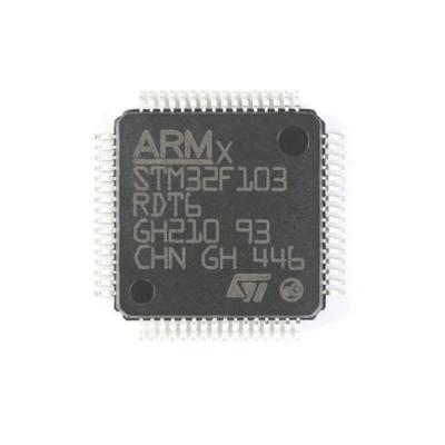 China Integrated Circuit STM32F103RET6 STM32F103RDT6 STM32F103RCY6TR LQFP100 Processors And Microcontrollers Ic Chip for sale