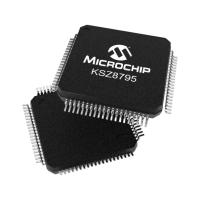 China Shenzhen Electronic Components KSZ8795CLXIC LQFP80 Ethernet Controller Chip for sale