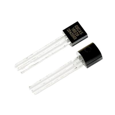 China 2022 Low Price GX18B20 TO-92 0.4C Programmable Resolution Single Bus Temperature Sensor Chip for sale