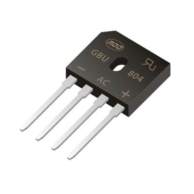 China Electronic Components GBU806 GBU806G GBU808 GBU810 GBU804 GBU802 GBU803 GBU801 400V 8A GBU Rectifier Bridge Diode for sale