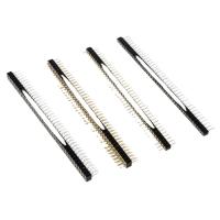 China Made In China Male Female 40Pin Connector Round 2.54Mm Pitch Pin Header for sale