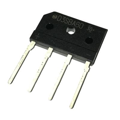 China Rectifier Bridge Ic D3SBA60 3A 600V SIP-4 for sale