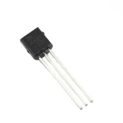 China Electronic Components 2N4401 2N5551 4403 2222A 2907 3904 3906 5401 0.6A 40V TO-92 NPN Power Transistor for sale