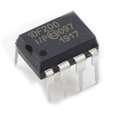 China Microcontroller Ic Mcu Pic10f200 PIC10F200-I/P DIP8 for sale
