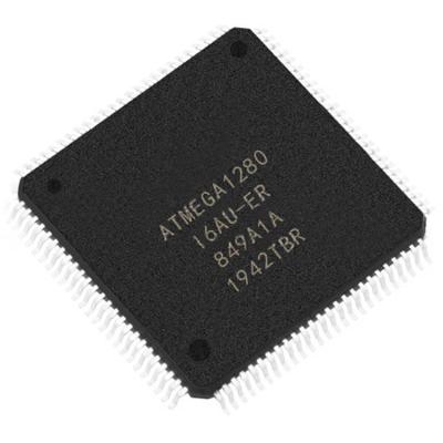 China ATMEGA1280-16AU Atmega TQFP100 MCU Ic Chip Price for sale