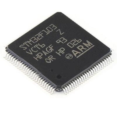 China MCU Chip  STM32F103VCT6/V8T6/VBT6/VDT6/VET6/VFT6/VGT6  LQFP100 for sale