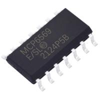 China new original 1.8V 14-SOIC MCP6569T-E/SL Ic Parts ic chip mcu for sale