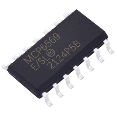 China new original 1.8V 14-SOIC MCP6569T-E/SL Ic Parts ic chip mcu for sale