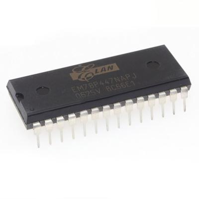 China Low Price Wholesale EM78P447NASJ EM78P447NAPJ EM78P447NAMJ EM78P418ND20 SOP28 MCU Ic Chip for sale