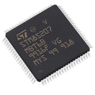 China Stm8s Stm8s207 STM8S207MBT6B LQFP80 MCU Chip for sale