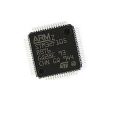 China Microcontrollers STM32F105RBT6 STM32F302RCT6 LQFP-64 32 bit 128 kB PICS BOM Module Mcu Ic Chip Integrated Circuits for sale