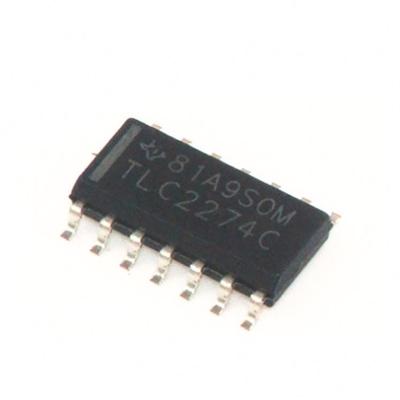 China TLC2274CDR SOIC-14 operational amplifier PICS BOM Module Mcu Ic Chip Integrated Circuits for sale