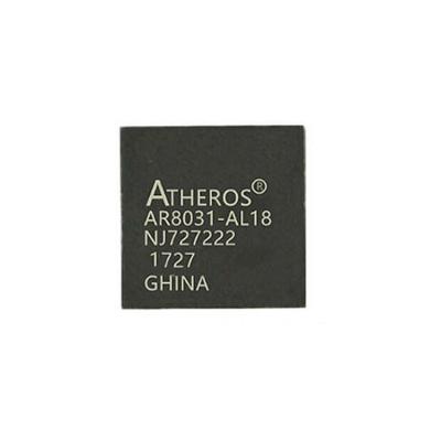 China AR8031-AL1B-R  AR8031-AL1B QFN48 Ethernet Gigabit network PICS BOM Module Mcu Ic Chip Integrated Circuits for sale