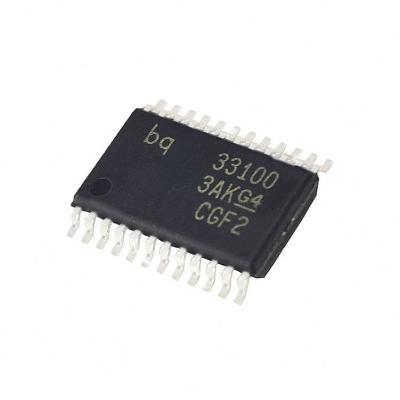 China BQ33100PWR BQ33100 TSSOP24 battery management PICS BOM Module Mcu Ic Chip Integrated Circuits for sale