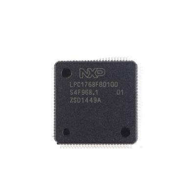 China Original Electronic Component ARM LPC1768 Microcontroller IC MCU 32BIT 512KB FLASH 100LQFP LPC1768FBD100 for sale