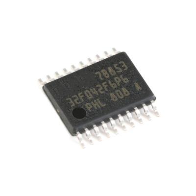 China Hot sale Chip STM32 integrated circuit IC MCU 32BIT 32KB FLASH 20TSSOP STM32F042F6P6 for sale