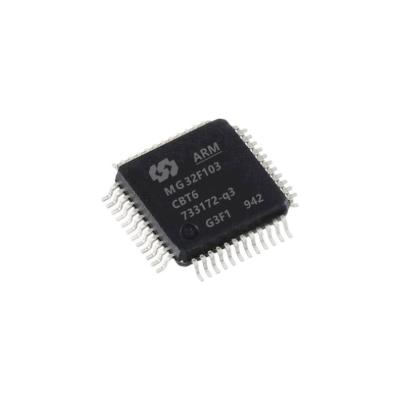 China new and original Microcontroller integrated circuit IC MCU MG32F103CBT6 for sale