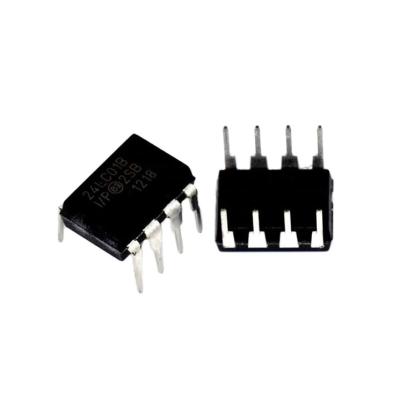 China New and original Electronic Components stock  integrated circuit IC 24LC01B-I/P for sale